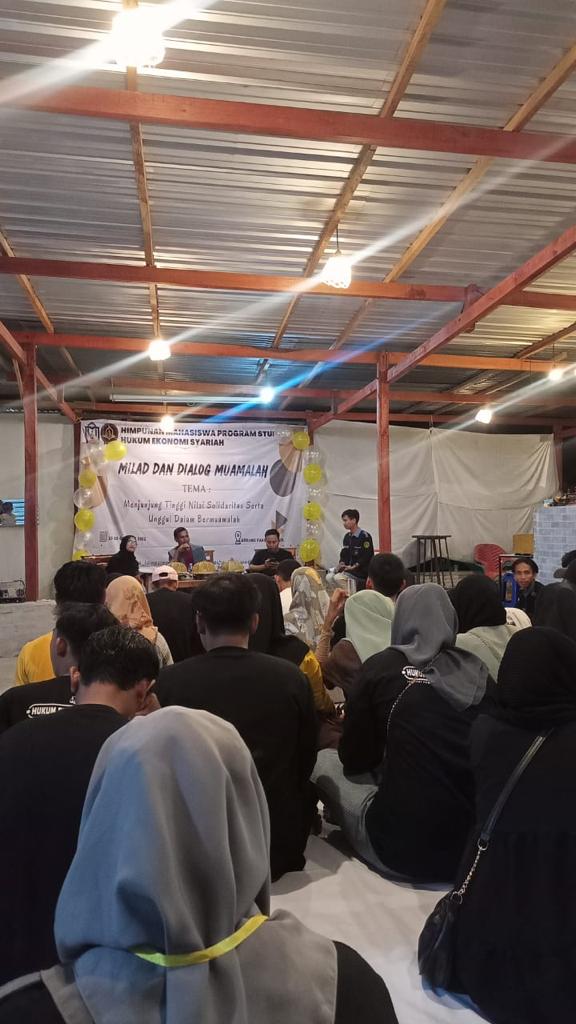 Peringati Milad, HMPS-HES IAIN Parepare Gelar Dialog Muamalah | IAIN PAREPARE